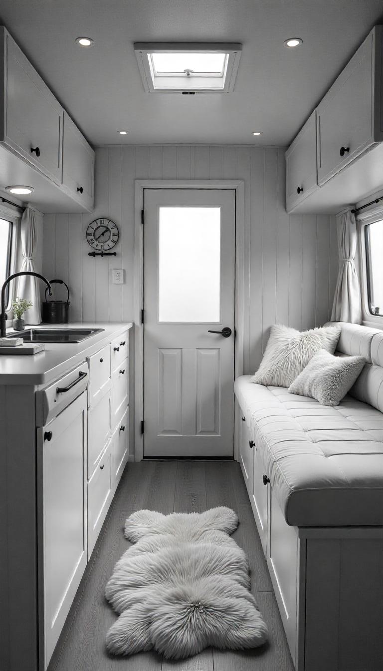 17 Small Camper Interior Ideas - DIYCozy: Nails, Decor, DIY, Gardening ...