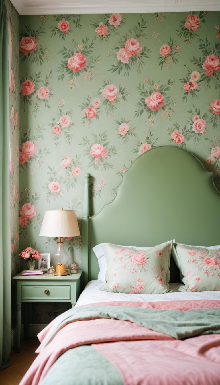 31 Chic Sage Green And Pink Bedroom Inspirations - DIYCozy: Nails ...