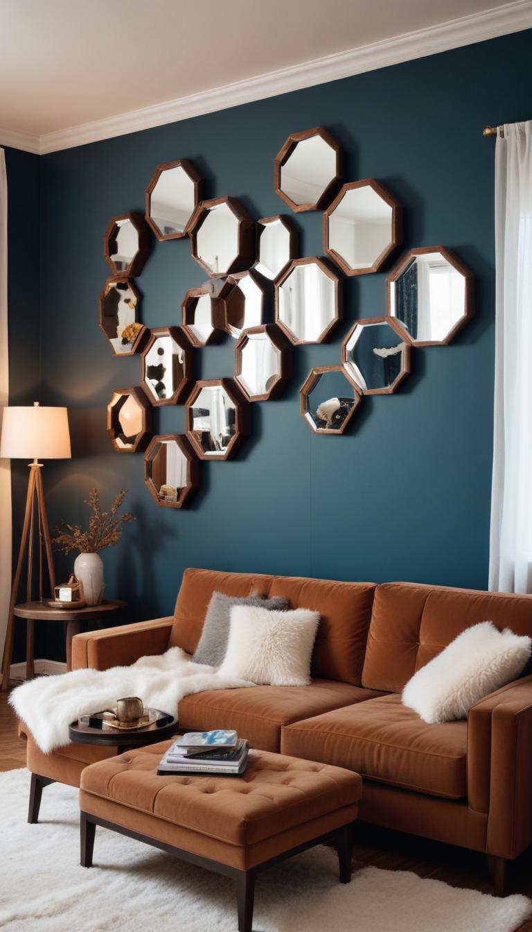 20 Mirror Wall Decor Ideas To Brighten Your Home - DIYCozy: Nails ...