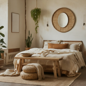 36 Earthy Bedroom Ideas For A Serene Space - DIYCozy: Nails, Decor, DIY ...