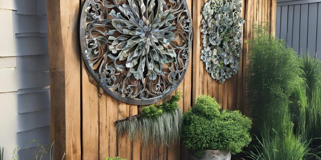 14 Fence Decor Ideas - DIYCozy: Nails, Decor, DIY, Gardening, Holidays