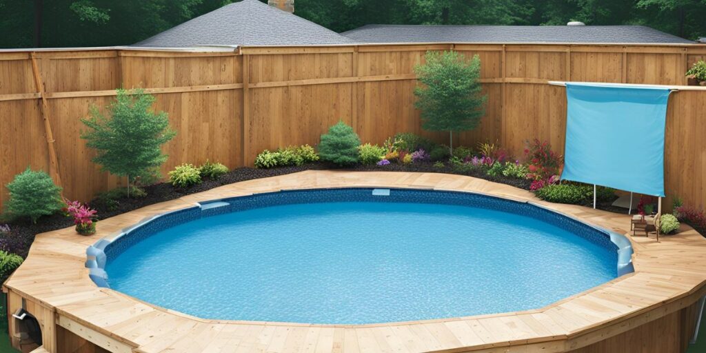 19 Diy Above Ground Pool Landscaping Ideas - DIYCozy: Nails, Decor, DIY ...