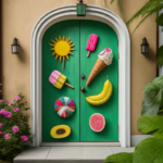 15 Summer Door Decorations Classroom Ideas - DIYCozy: Nails, Decor, DIY ...