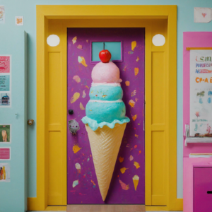 9 DIY Summer Door Decorations Classroom Ideas - DIYCozy: Nails, Decor ...