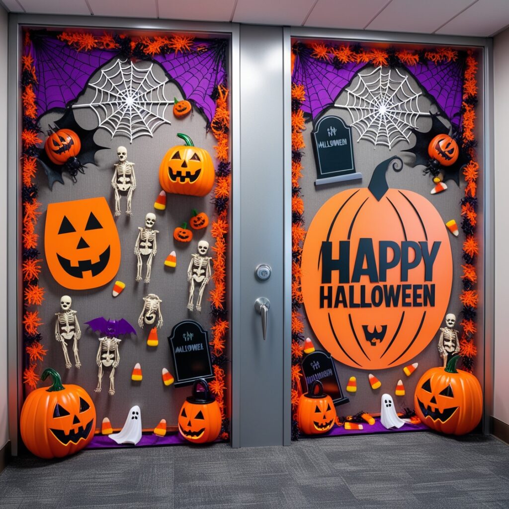 30 Halloween Office Door Decorating Ideas - DIYCozy: Nails, Decor, DIY ...