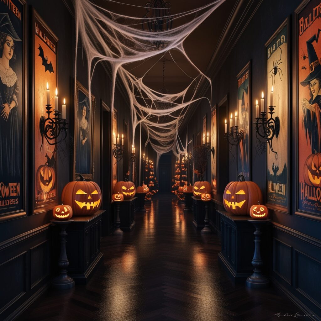 19 Halloween Hallway Decorations Ideas - DIYCozy: Nails, Decor, DIY ...