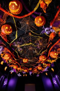 23 Halloween Ceiling Decor Ideas - DIYCozy: Nails, Decor, DIY ...