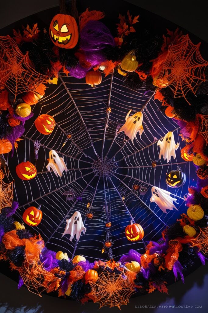 23 Halloween Ceiling Decor Ideas - DIYCozy: Nails, Decor, DIY ...