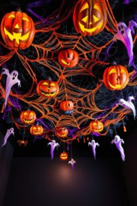 23 Halloween Ceiling Decor Ideas - DIYCozy: Nails, Decor, DIY ...