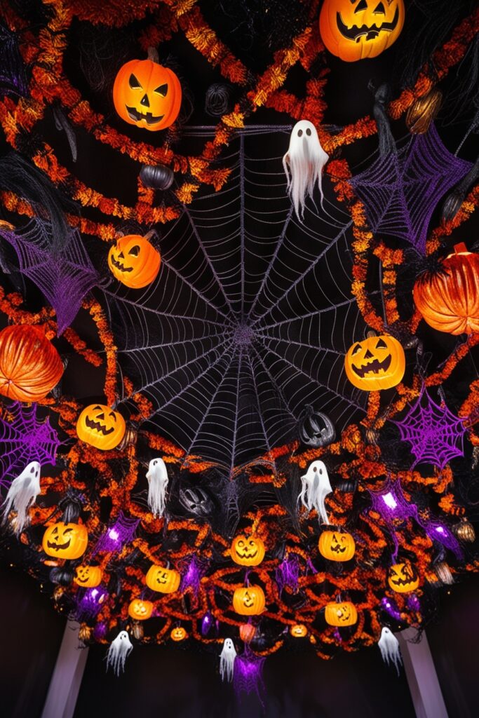 23 Halloween Ceiling Decor Ideas - DIYCozy: Nails, Decor, DIY ...