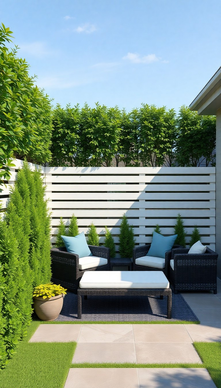 17 Patio Privacy Ideas to Shield Your Space in Style - DIYCozy: Nails ...