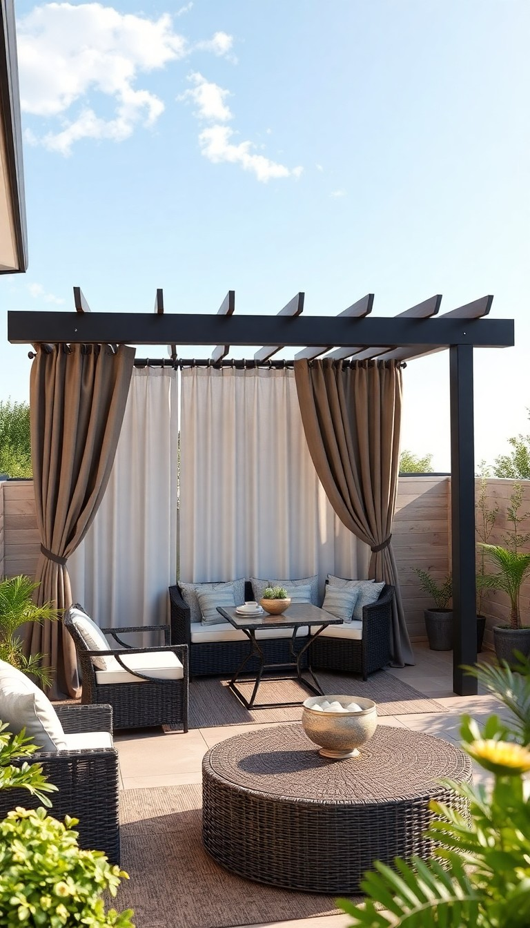 17 Patio Privacy Ideas to Shield Your Space in Style - DIYCozy: Nails ...