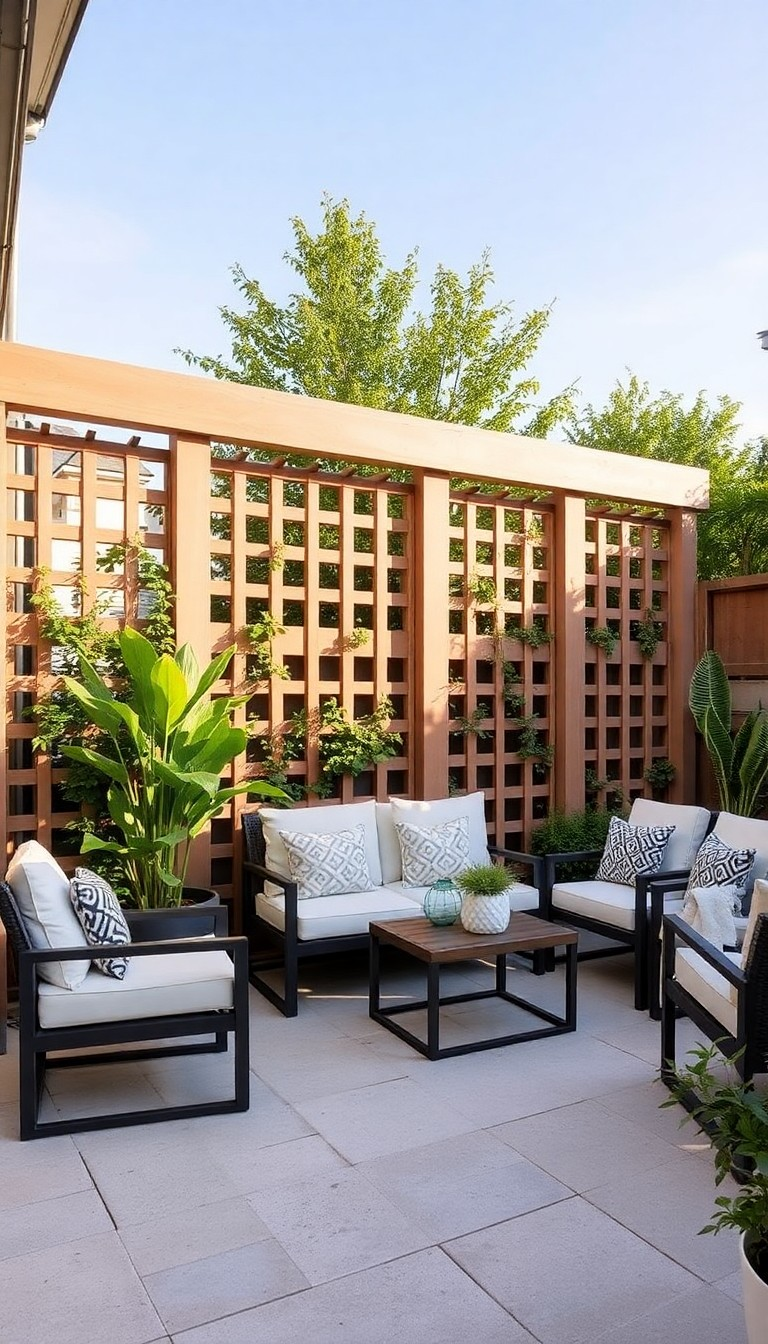 17 Patio Privacy Ideas to Shield Your Space in Style - DIYCozy: Nails ...