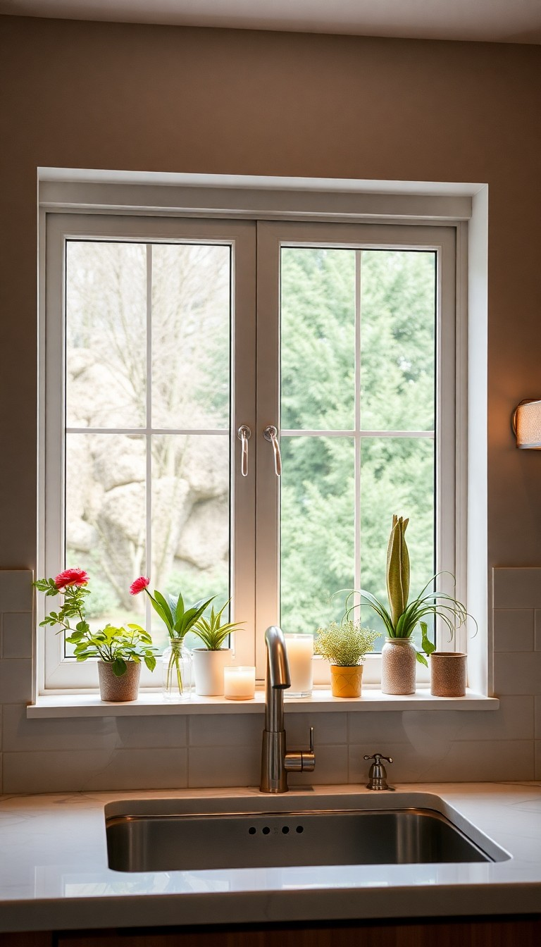 28 Kitchen Window Sill Decor Ideas You'll Love - DIYCozy: Nails, Decor ...
