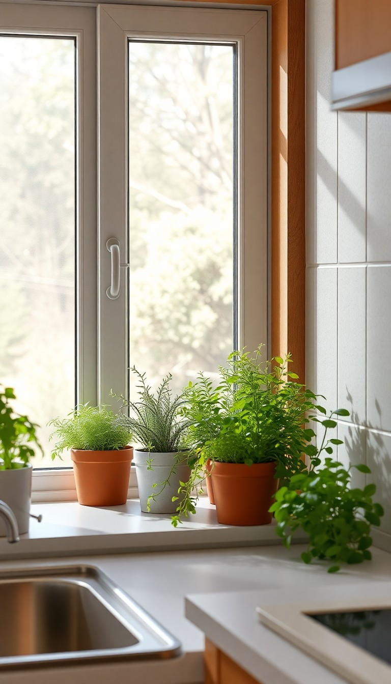 28 Kitchen Window Sill Decor Ideas You'll Love - DIYCozy: Nails, Decor ...