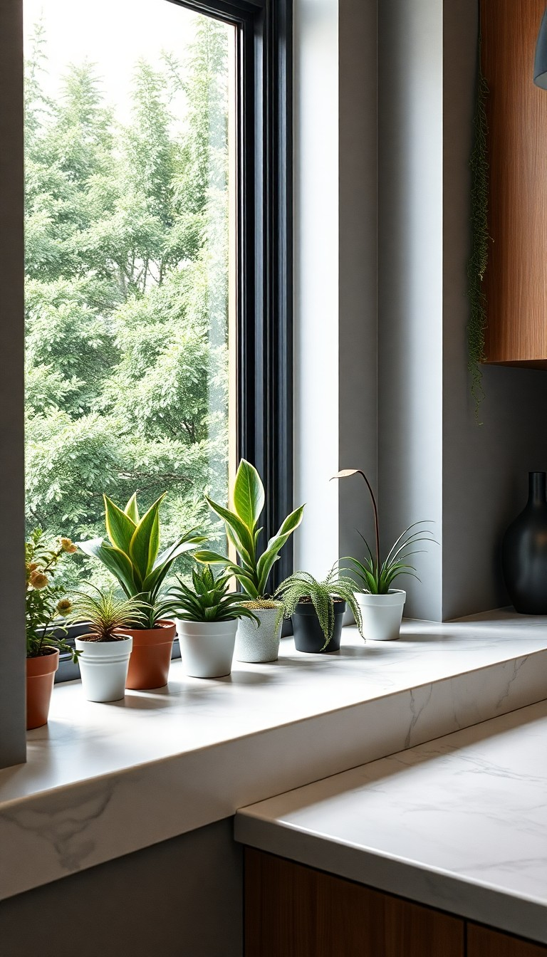 28 Kitchen Window Sill Decor Ideas You'll Love - DIYCozy: Nails, Decor ...
