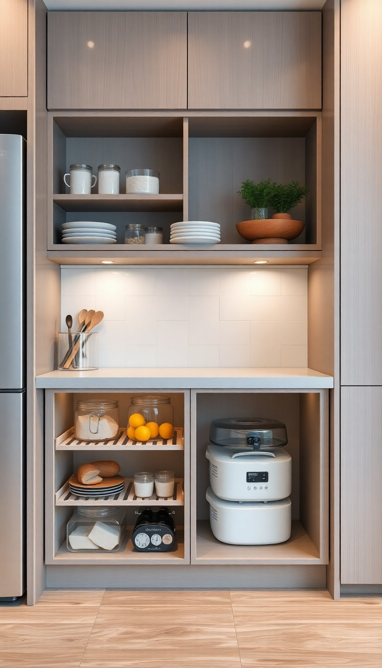 29 Small Kitchen Storage Ideas to Maximize Space - DIYCozy: Nails ...