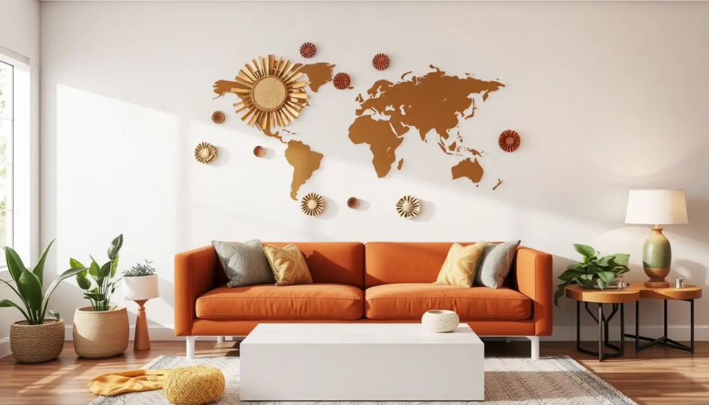 22 Creative Large Wall Decor Ideas - DIYCozy: Nails, Decor, DIY ...